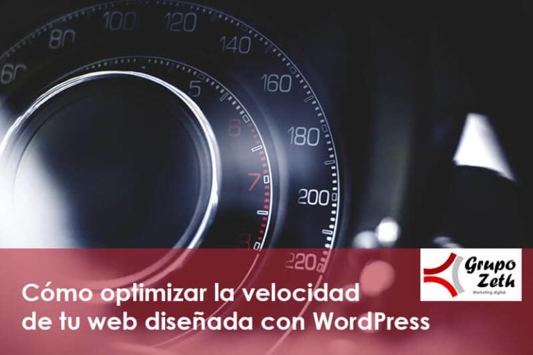 Cómo optimizar la velocidad de tu web diseñada con WordPress